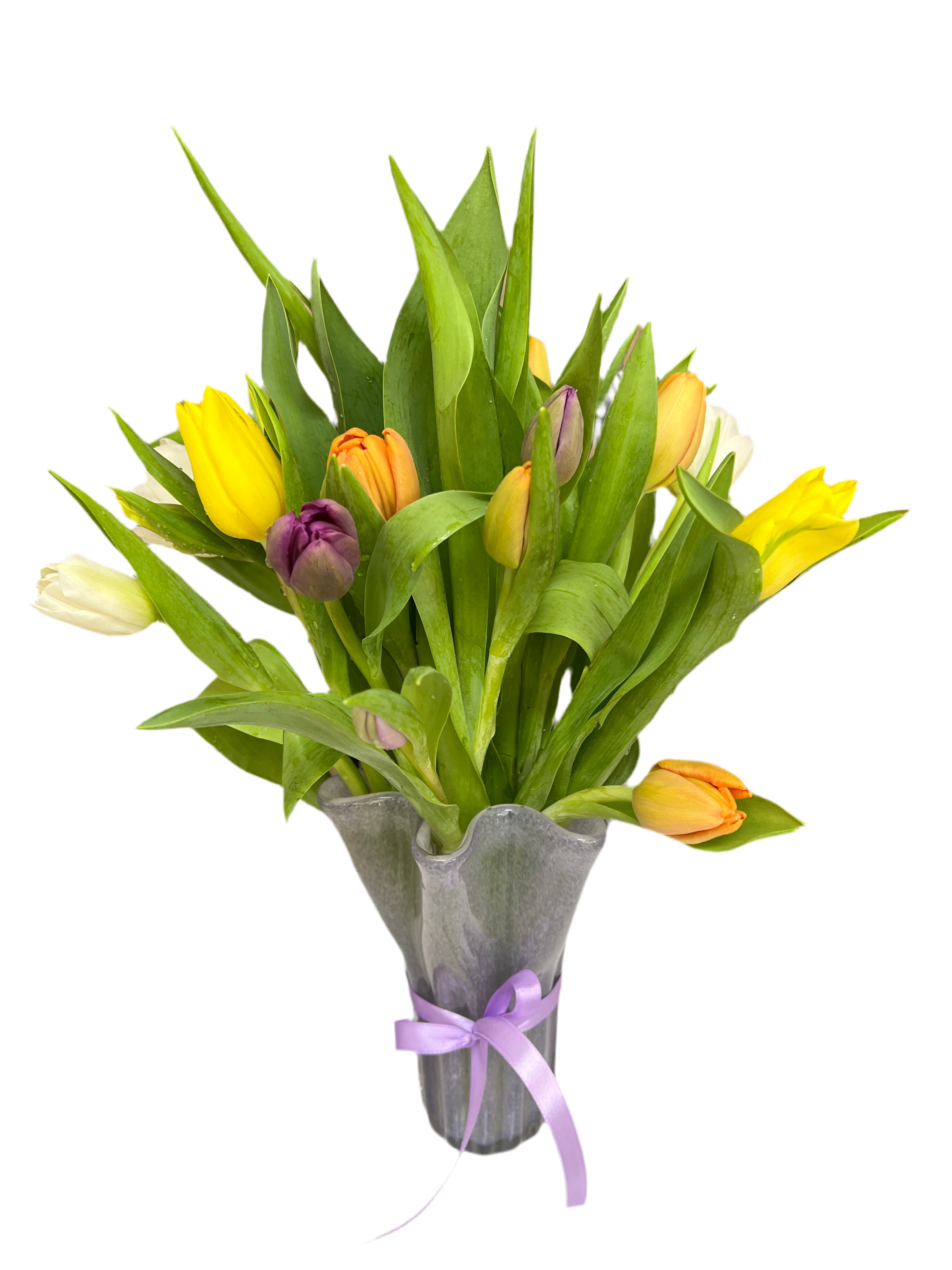Tulipanes Luxury Miami - Arreglo Premium Multicolor | Doral Roses ...